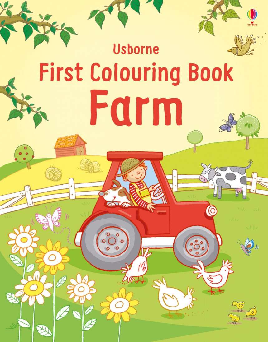 FIRST COLOURING BOOK FARM | Brumby Sunstate