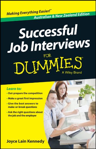 SUCCESSFUL JOB INTERVIEWS FOR DUMMIES | Brumby Sunstate
