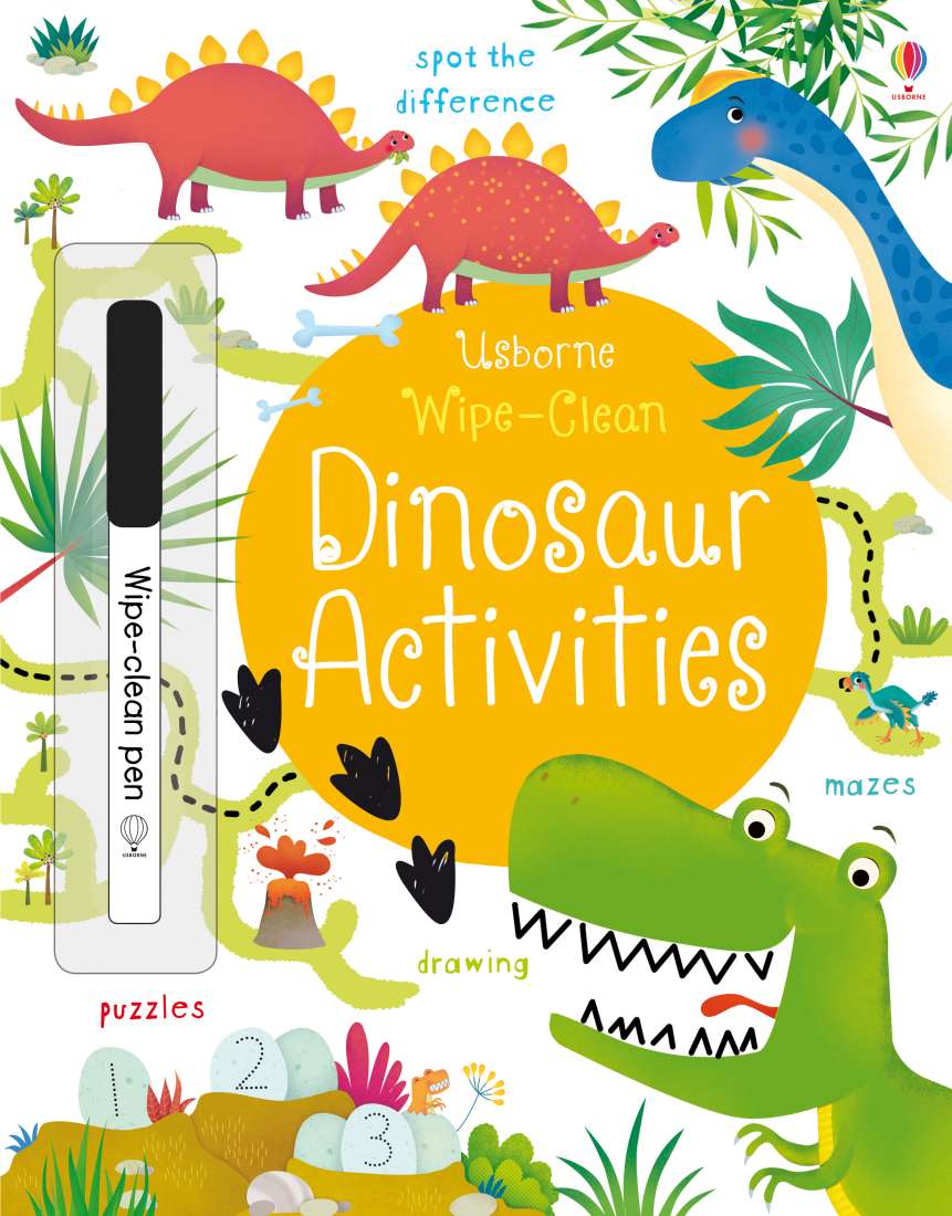 WIPE-CLEAN DINOSAUR ACTIVITIES | Brumby Sunstate