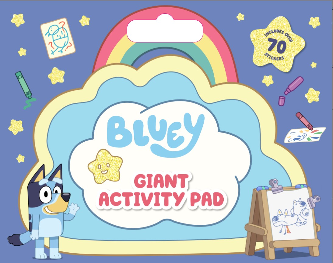 BLUEY: GIANT ACTIVITY PAD | Brumby Sunstate