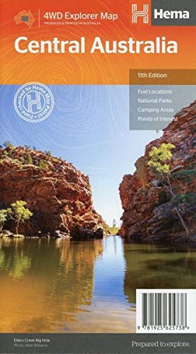 CENTRAL AUSTRALIA MAP | Brumby Sunstate