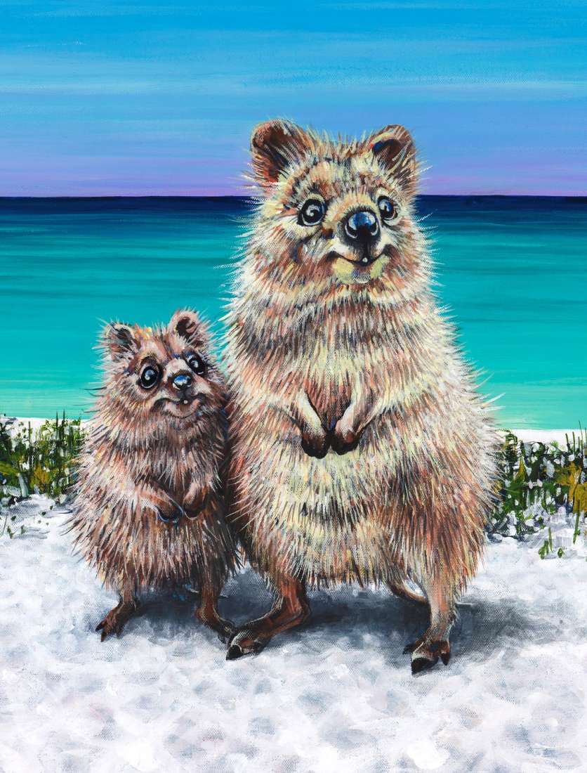 WHERE’S STRIPEY NOTEPAD QUOKKA | Brumby Sunstate