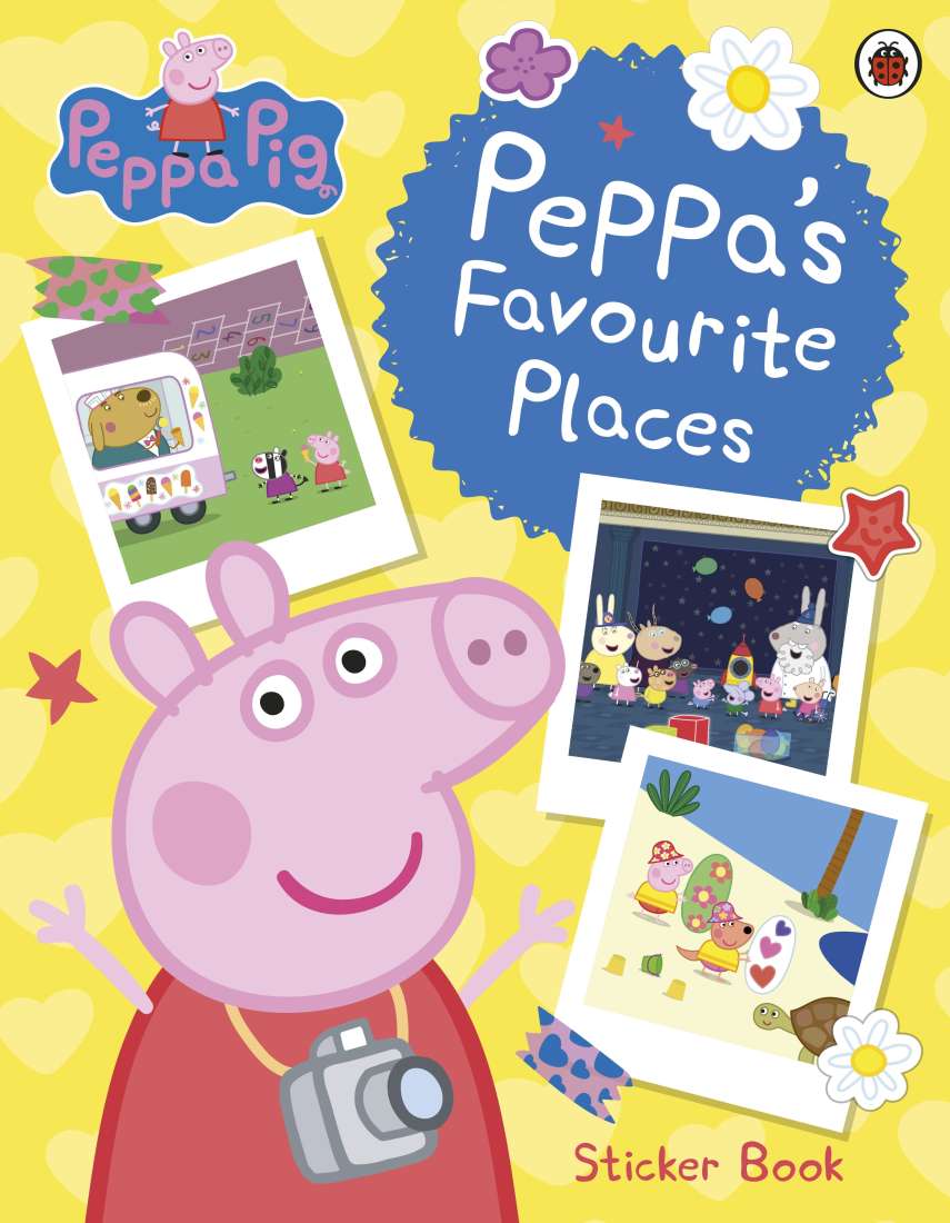 PEPPA PIG: PEPPA’S FAVOURITE PLACES STICKER SCENES BOOK | Brumby Sunstate