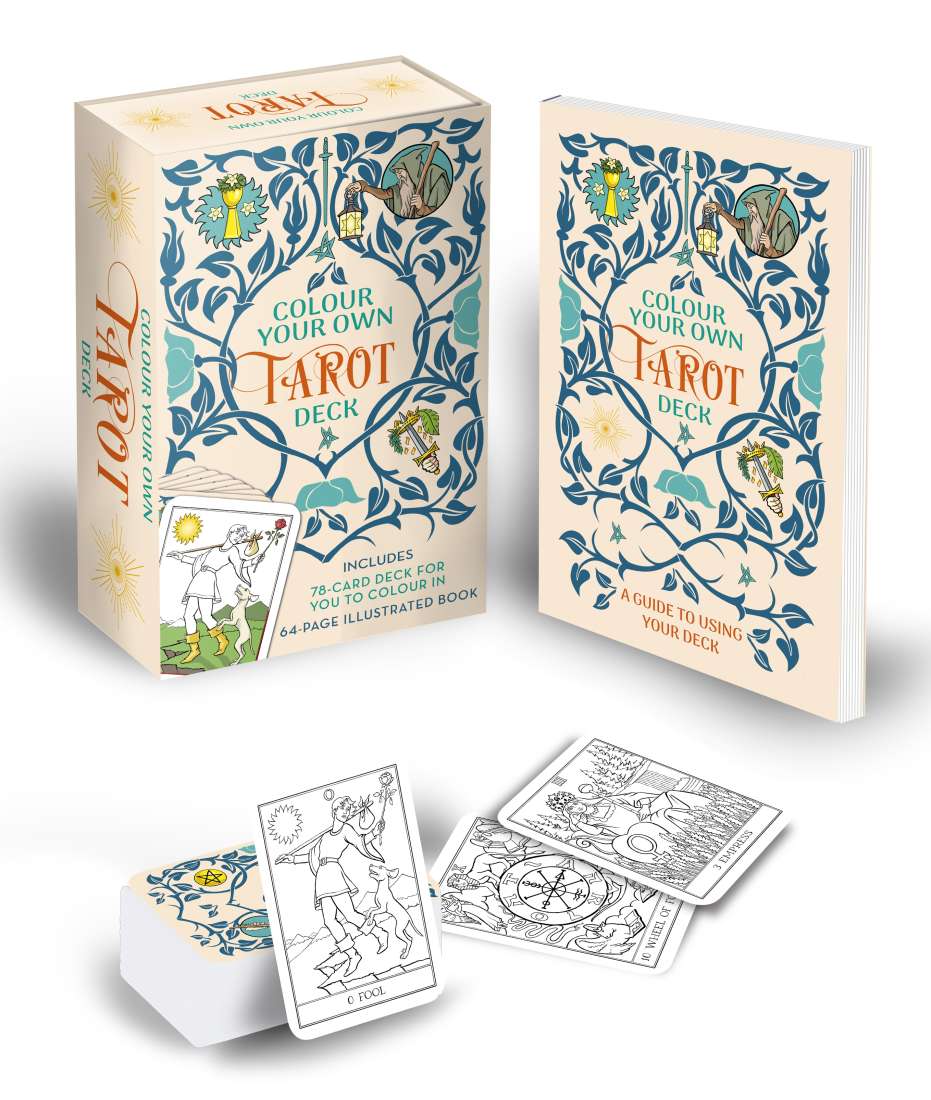 TC: COLOUR YOUR OWN TAROT BOOK & CARD DECK | Brumby Sunstate
