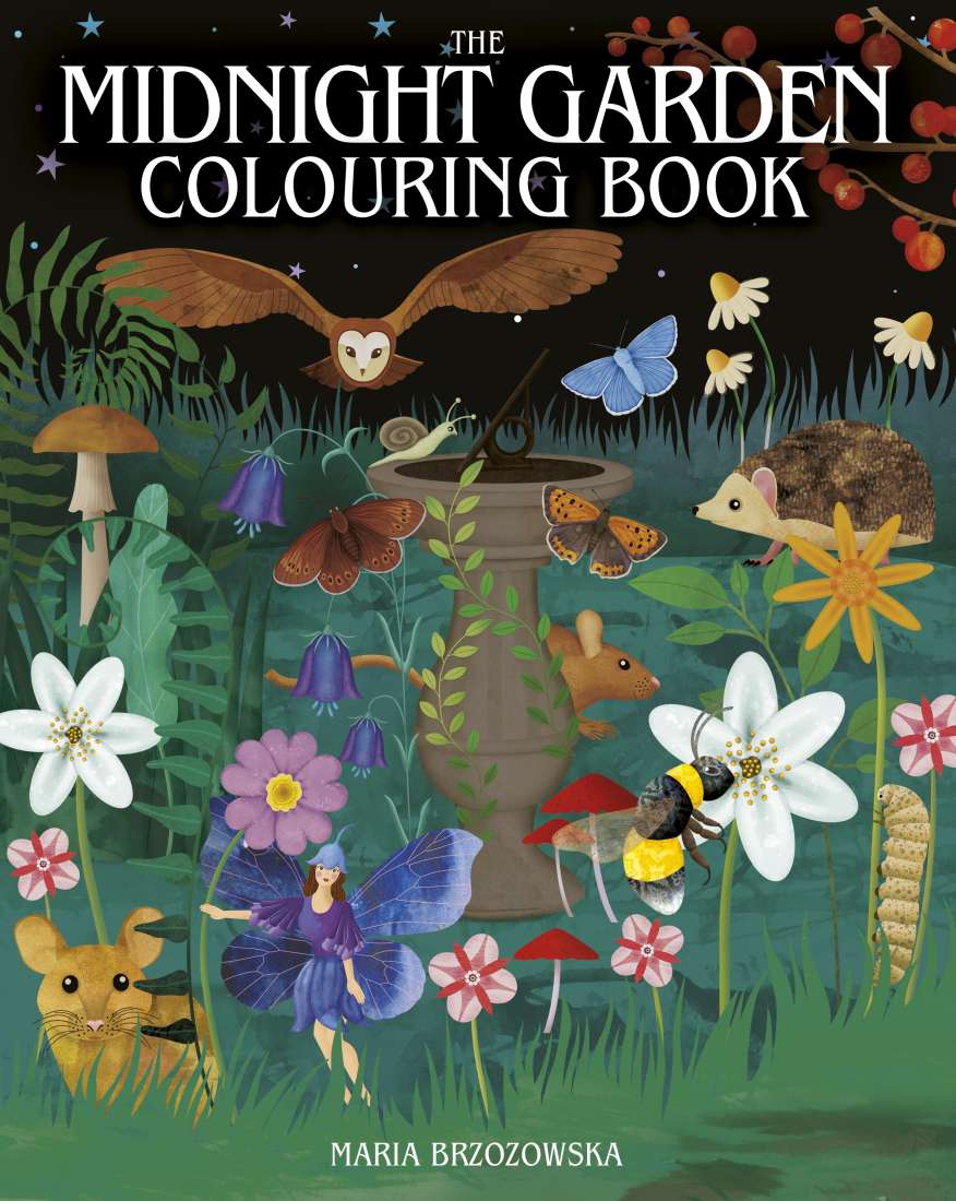 MIDNIGHT GARDEN COLOURING BOOK, THE | Brumby Sunstate